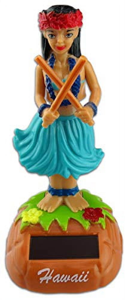 KC Hawaii Pilialoha Hula Dancer Solar Dashboard Doll - Walmart.com