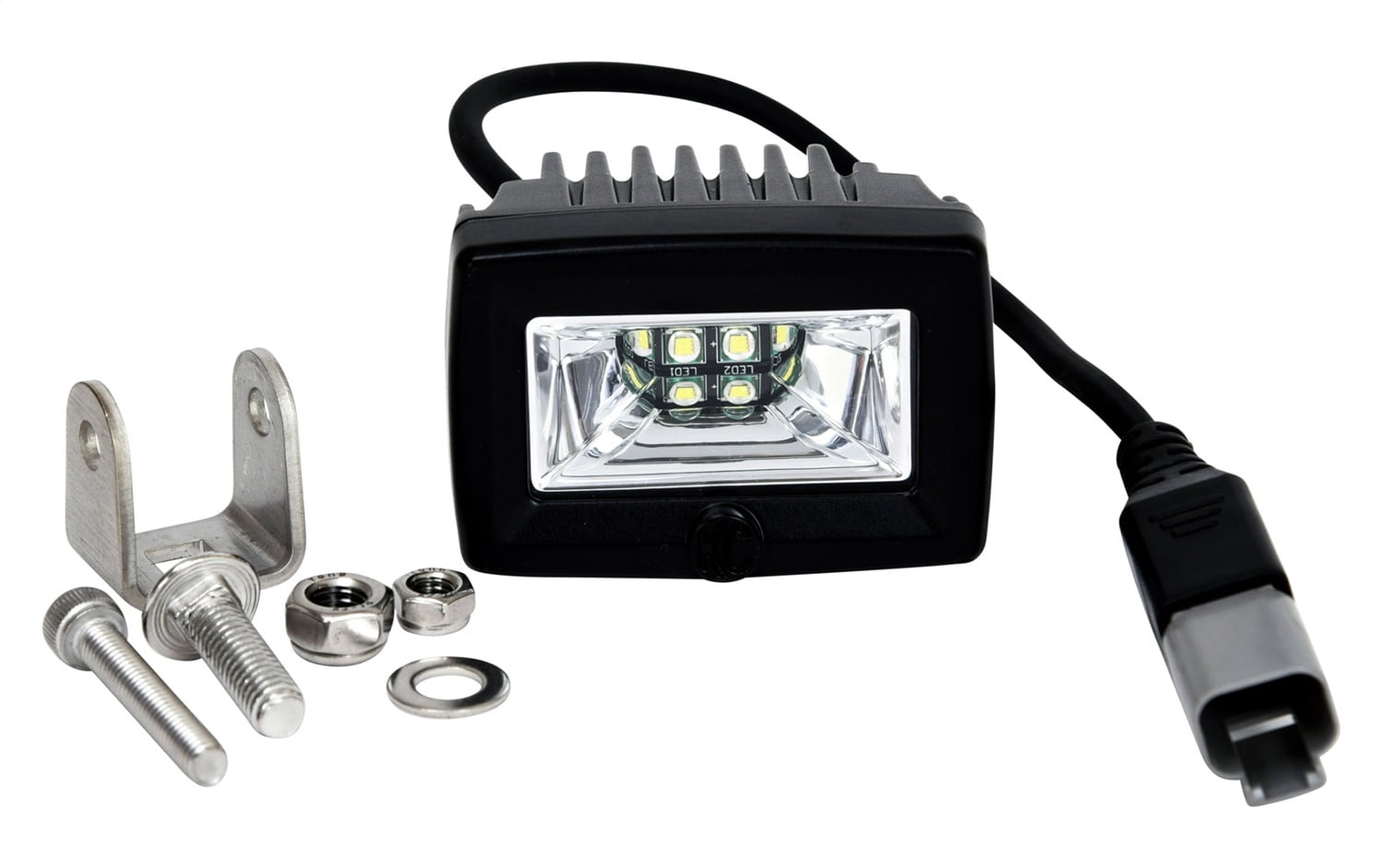 KC HiLiTES C-Series 2in. C2 LED Light 20w Area Flood Beam (Single ...