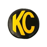 Kc Hilites Light Covers 6in Round Black w/Yellow Soft - Walmart.com