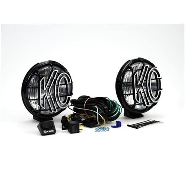 KC HiLiTES Apollo Pro 6in. Halogen Light 100w Fog Beam (Pair Pack ...