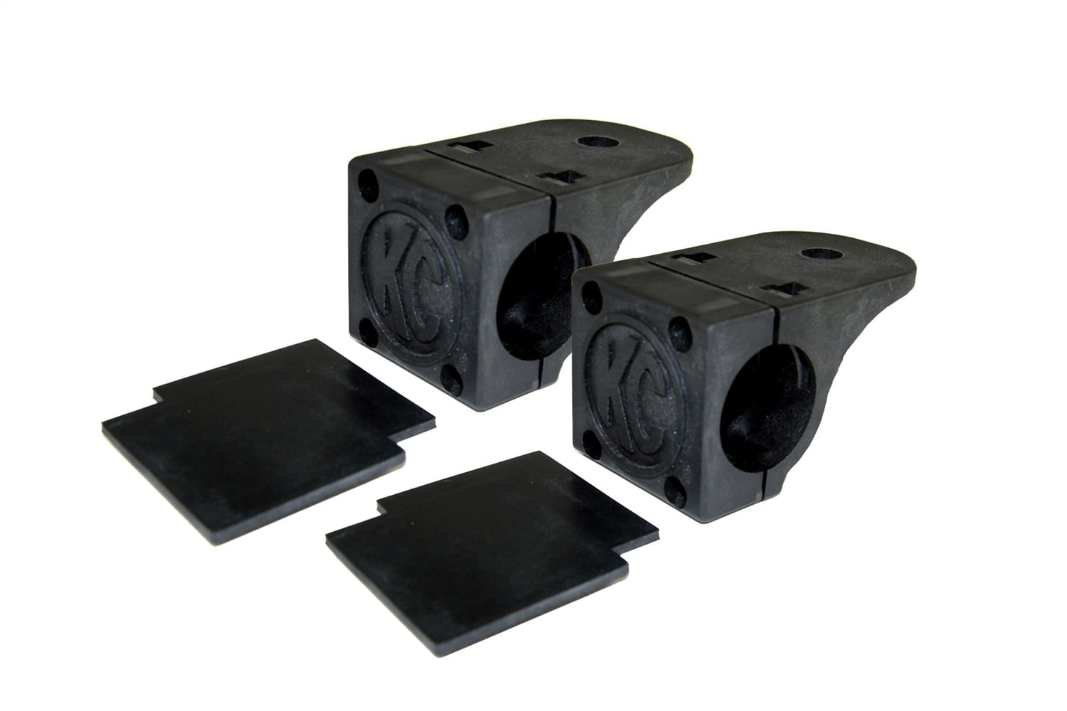 KC HiLiTES Universal Tube Clamp Light Mount Bracket Set / 1.25in. to 1 ...