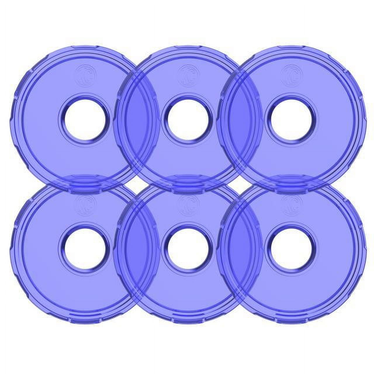 KC Hilites Cyclone V2 Led - Replacement Lens - Blue - 6-Pk Fog Light ...