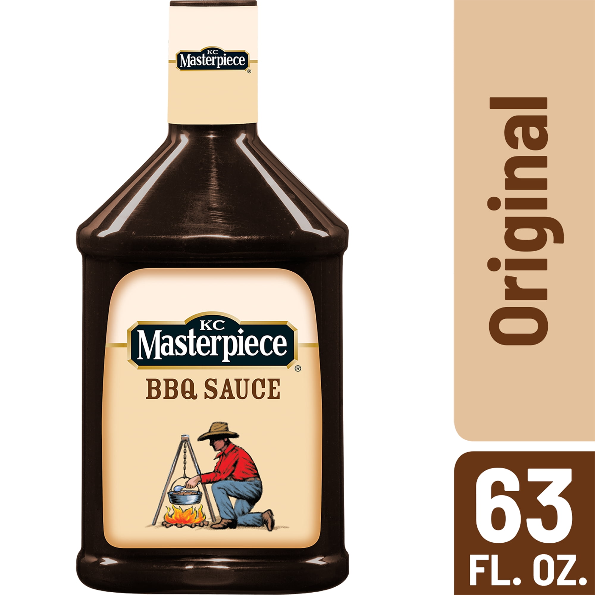 KC Masterpiece Original Barbecue Sauce, 63 oz - Walmart.com