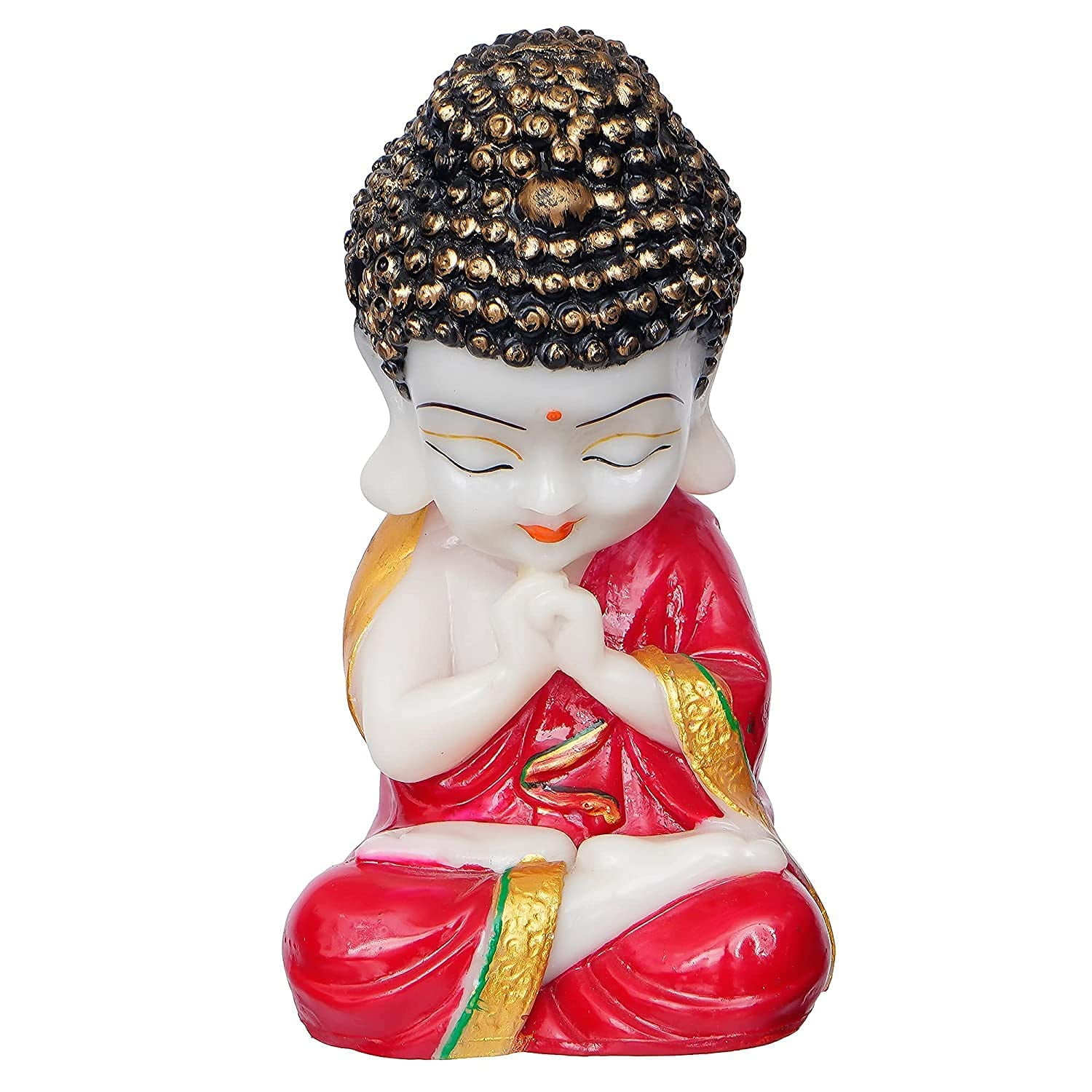 KC PRODUCTS Religious Idol of Lord Gautam Buddha Statue for Home Decor Meditating Little Baby ...