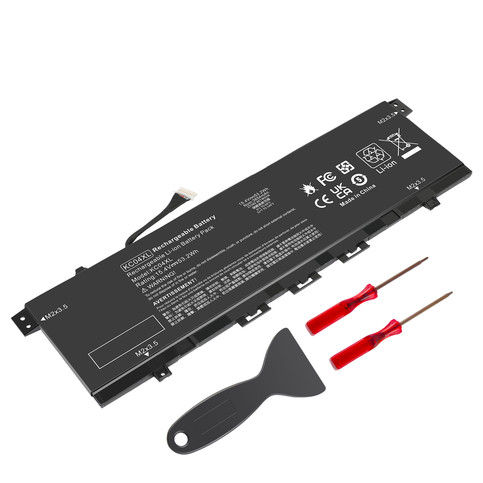 KC04XL Battery HSTNN-IB8K for HP Envy X360 13-AG 13M-AQ 13-AR 13-AH 13 ...