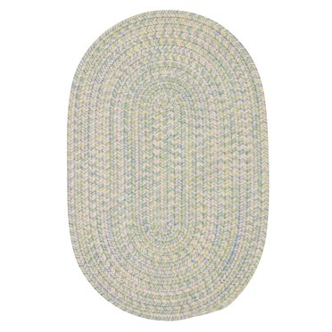 Flowers Bay FB51R132X132 Flowers Bay - Blue 11 ft. round Rug - Walmart.com