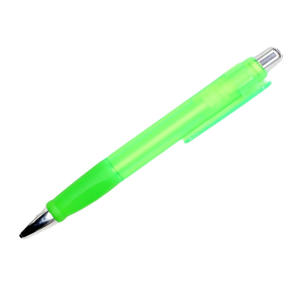 KCAHPAN 1.0mm Writing Pen Plastic Big Fat Pen Oil Pen Retractable ...
