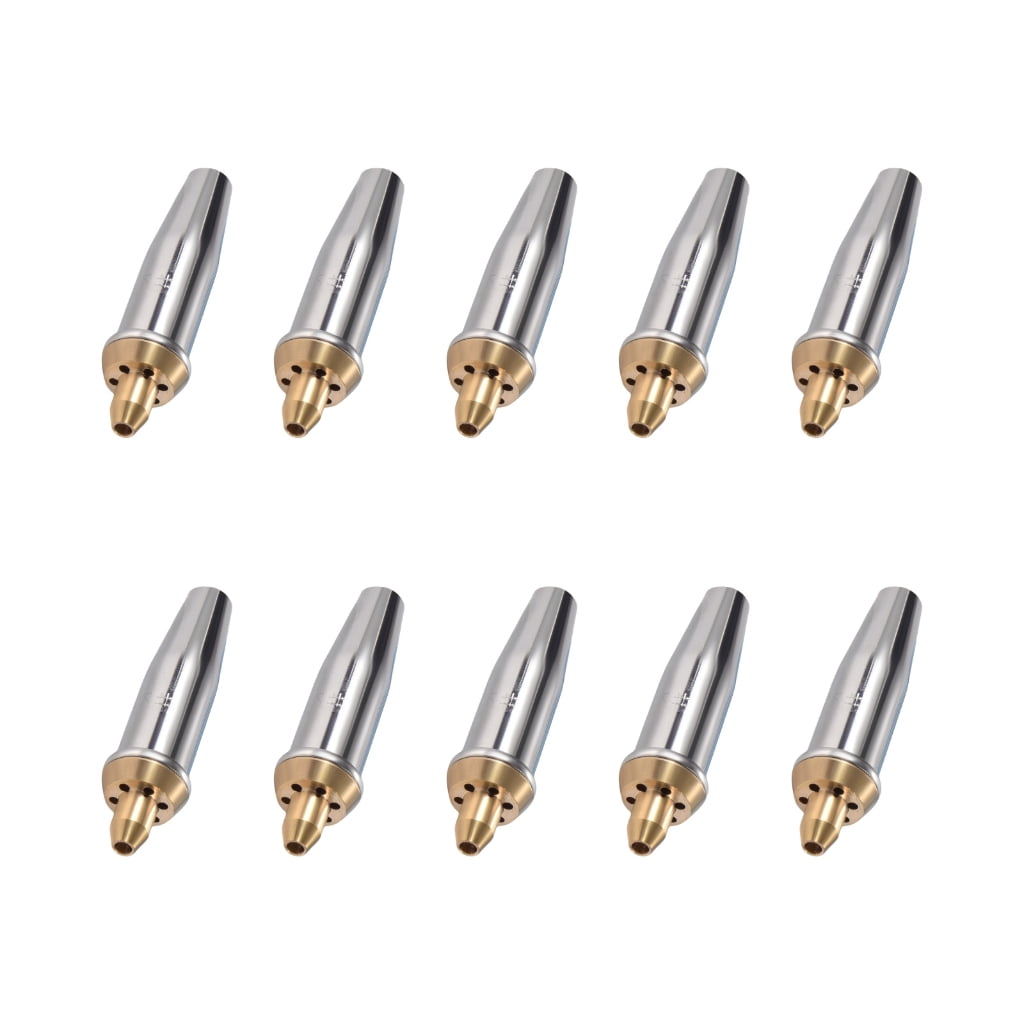 KCAHPAN 10Pcs Cutting Torch Nozzles Split Nozzle G07-30/100 Stainless ...