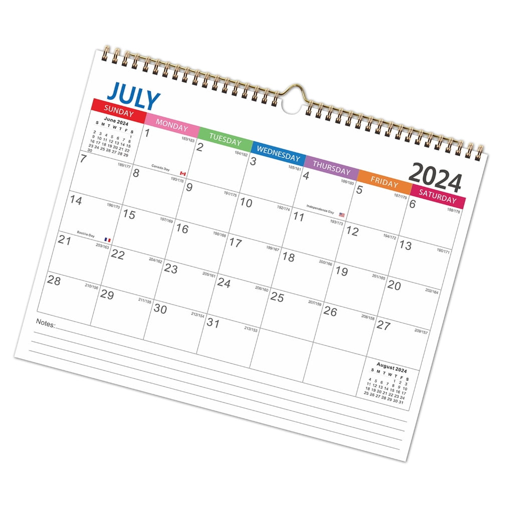 KCAHPAN 2025 Hanging Calendar 18 Monthly Wall Calendar Weekly Planner ...