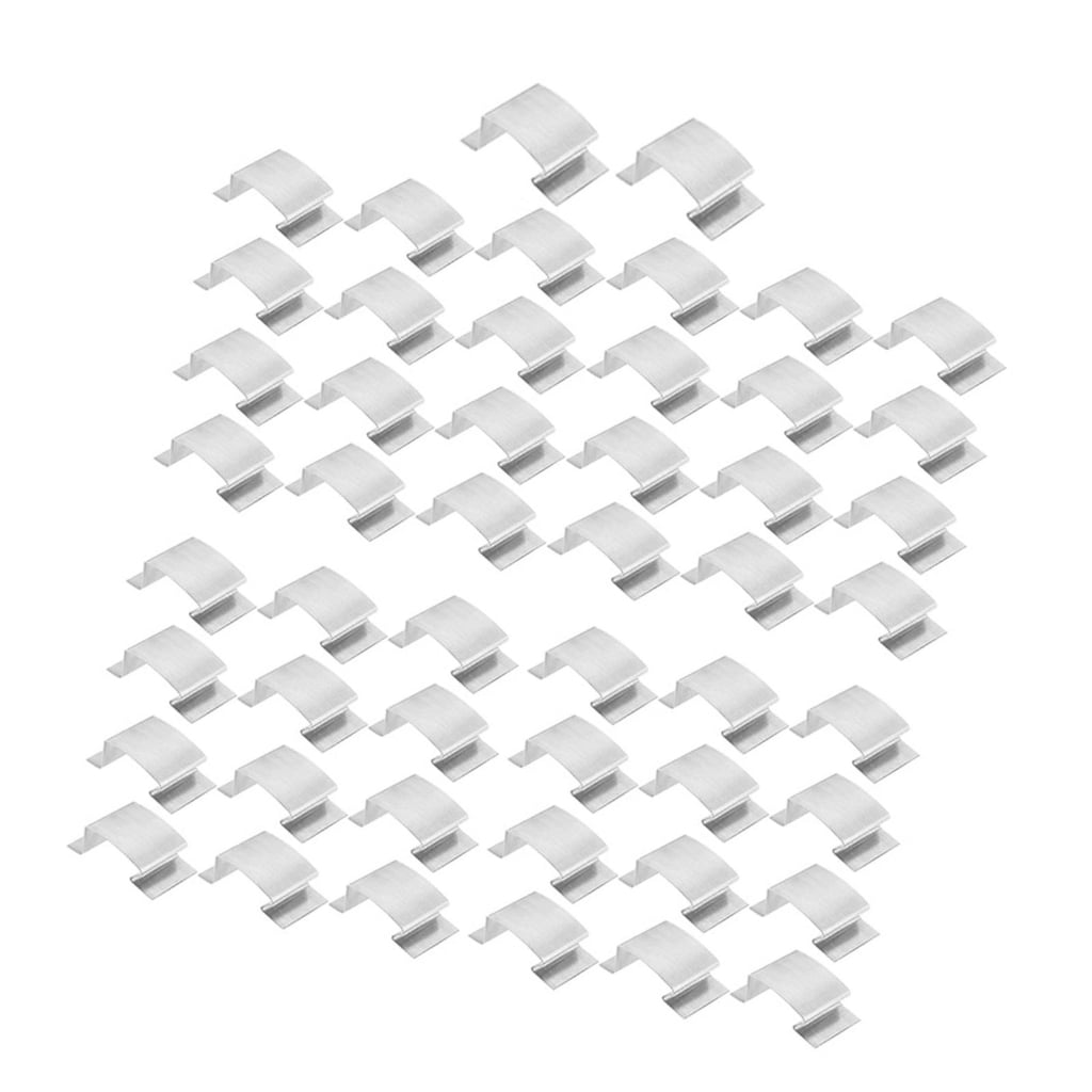 KCAHPAN 25/50pcs Rustproof Greenhouses Spring Clip Sturdy Stainlesses ...