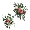 Faux Flower Swag Set of 2 Wedding Welcome Signs Floral Swag Artificial ...