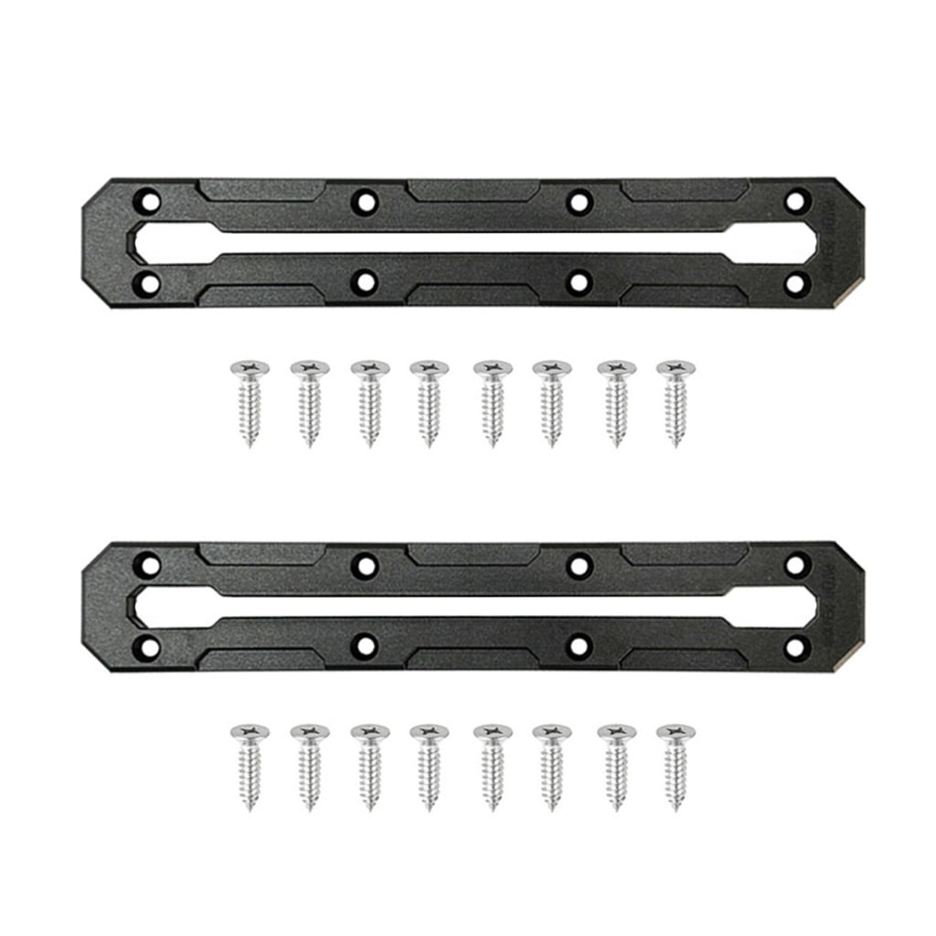 KCAHPAN 2set Kayak Slide Track Rail Bracket Fishing Rod Holder Mounting ...