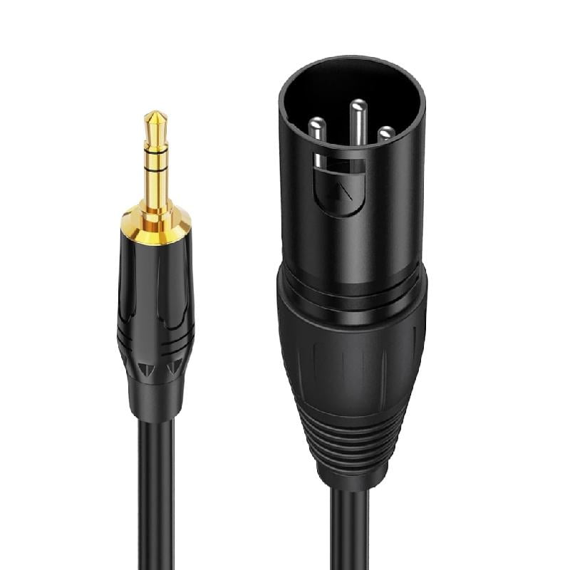 KCAHPAN 3.5mm TRS To 3Pin Adapter Cable Balanced 3Pin Line For Clear ...