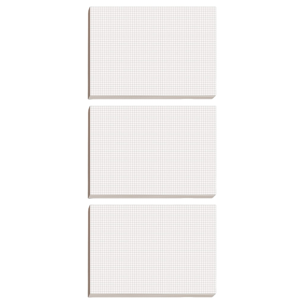 KCAHPAN 3 Pcs Lined Writing Pad Colouring Pad Drawing Pad Calculation ...