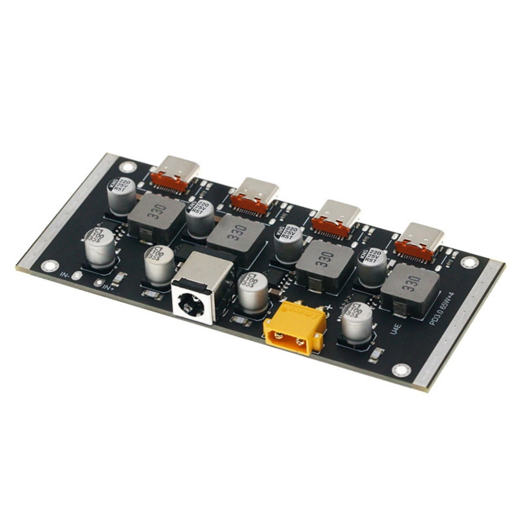 KCAHPAN 4 Way PD65W Fast Charging Module For PD3.0/2.0 Quick Charging ...