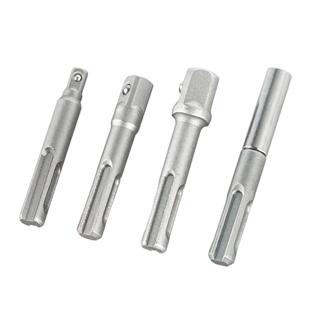 KCAHPAN 4Pcs Drill Socket Adapter Impact Drill Extension Drill Bit ...