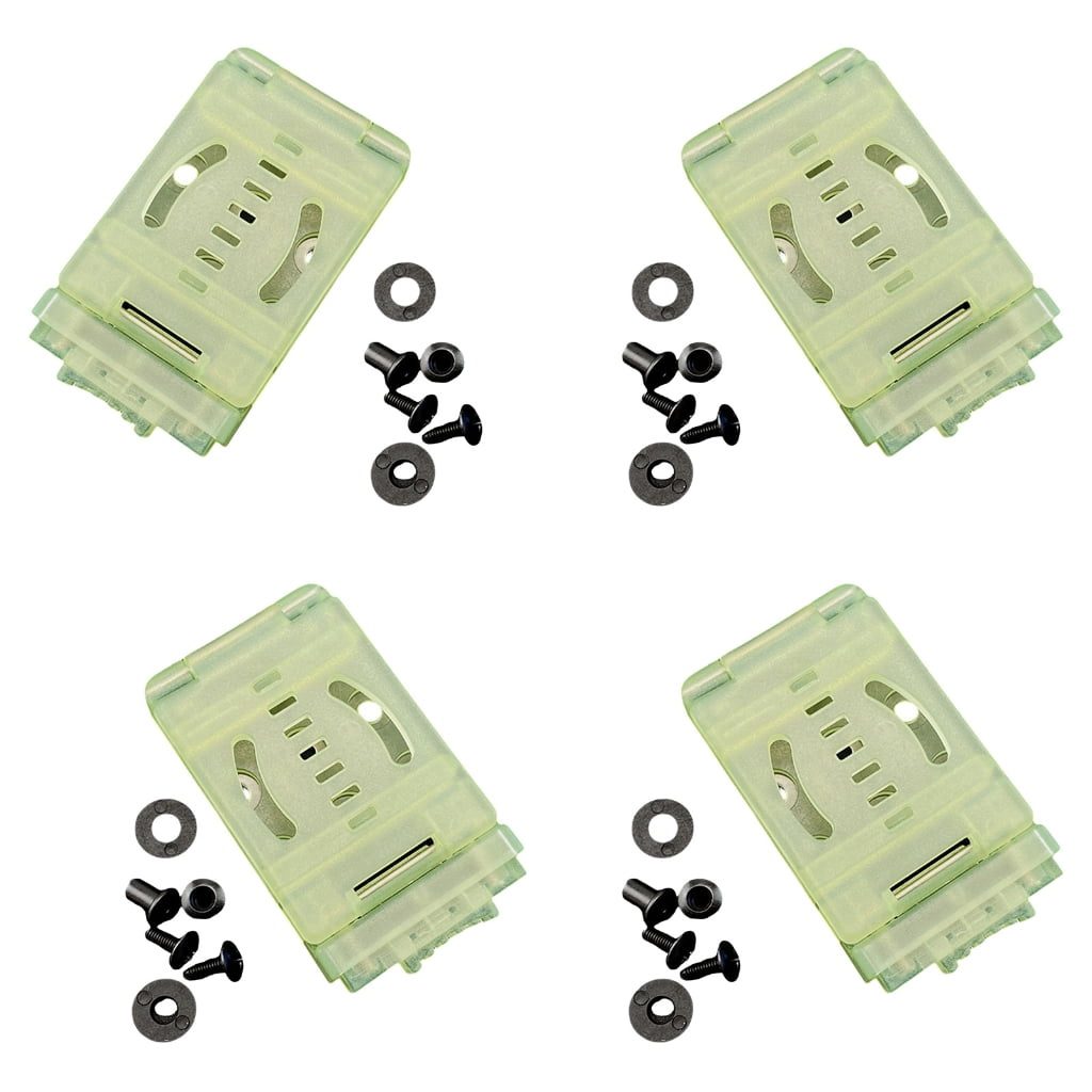 KCAHPAN 4Pcs/set Nylon Pocket Clip Replacement Part with Screw for K ...