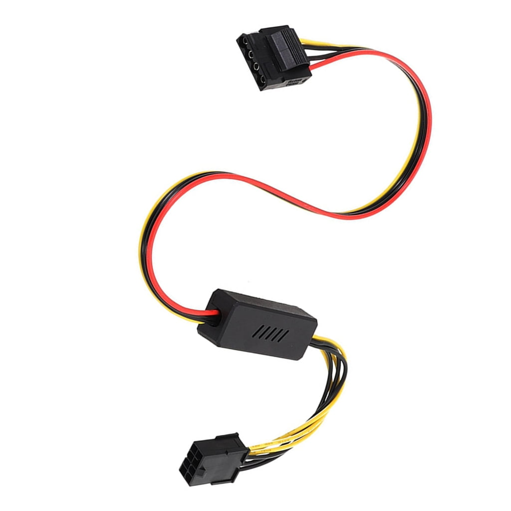 KCAHPAN 4Pin Molex to 8Pin Power Cable Adapter Hard Drive Power Cable ...