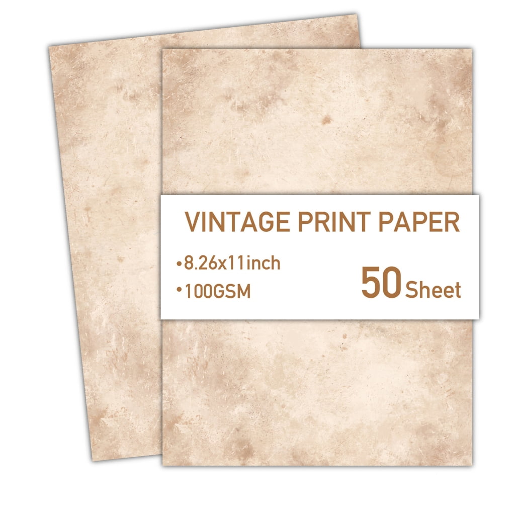 KCAHPAN 50 Sheets A4 Letter Paper Writing Paper Double-Sided Printable ...