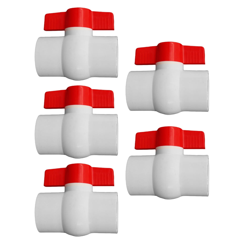KCAHPAN 5Pieces 2Inch Sturdy PVC Round Valves Easy Installation Designs ...