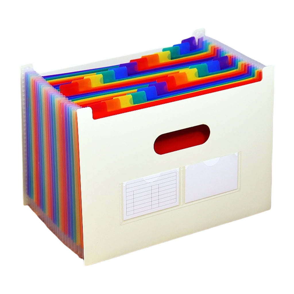 KCAHPAN A 4 Multi-Layer File Organiser Accordions File Folder Expanding ...