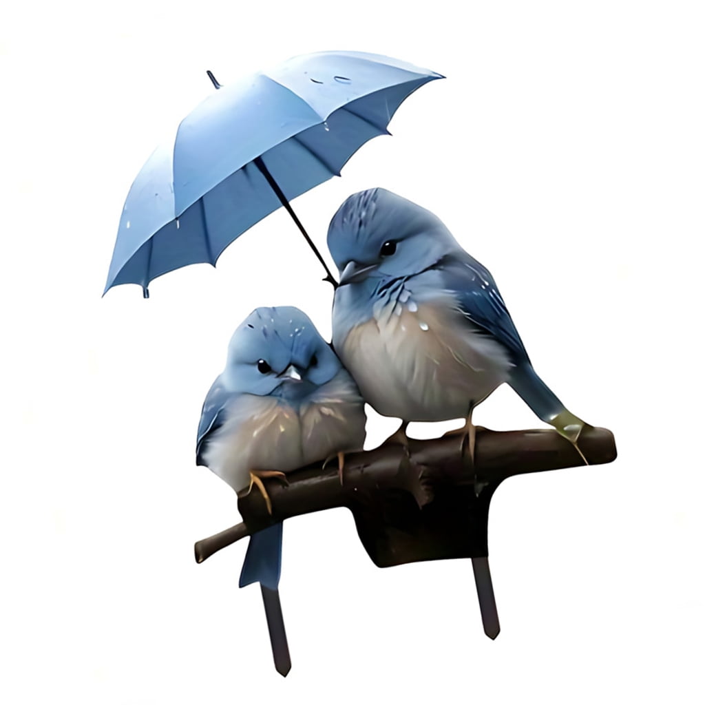 KCAHPAN Acrylic Blue Bird Garden Stake for Enhancing Yard Decors Waterproof Sign - Walmart.com