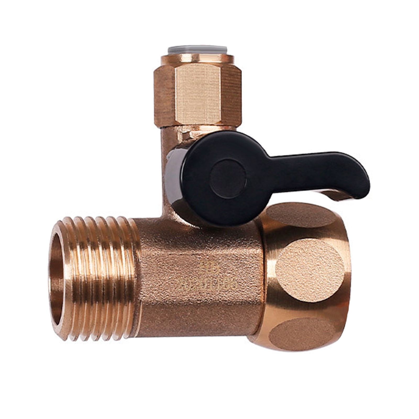 KCAHPAN Brass Water Valves Metal Three Way Valves for Homes & Office ...