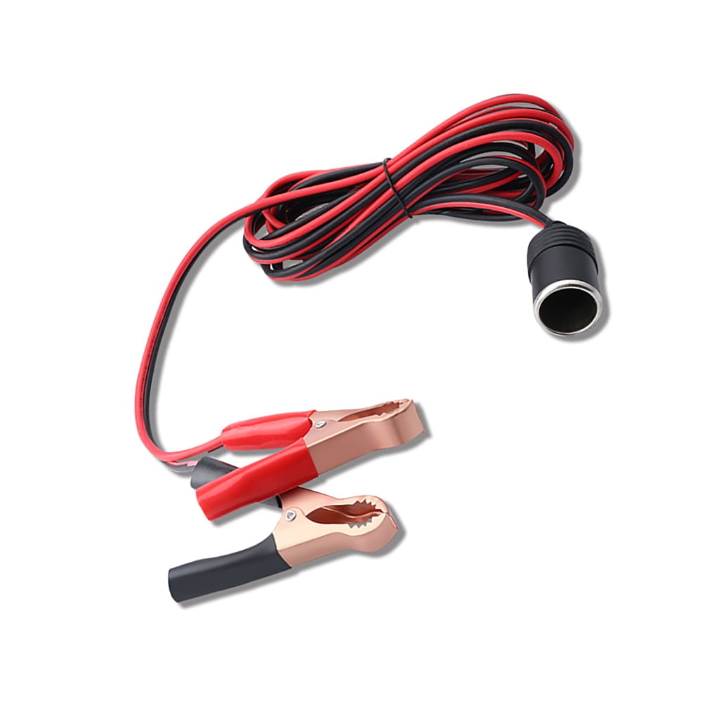 KCAHPAN Car Battery Clamp-on Extension Charge Cable Battery Terminal ...