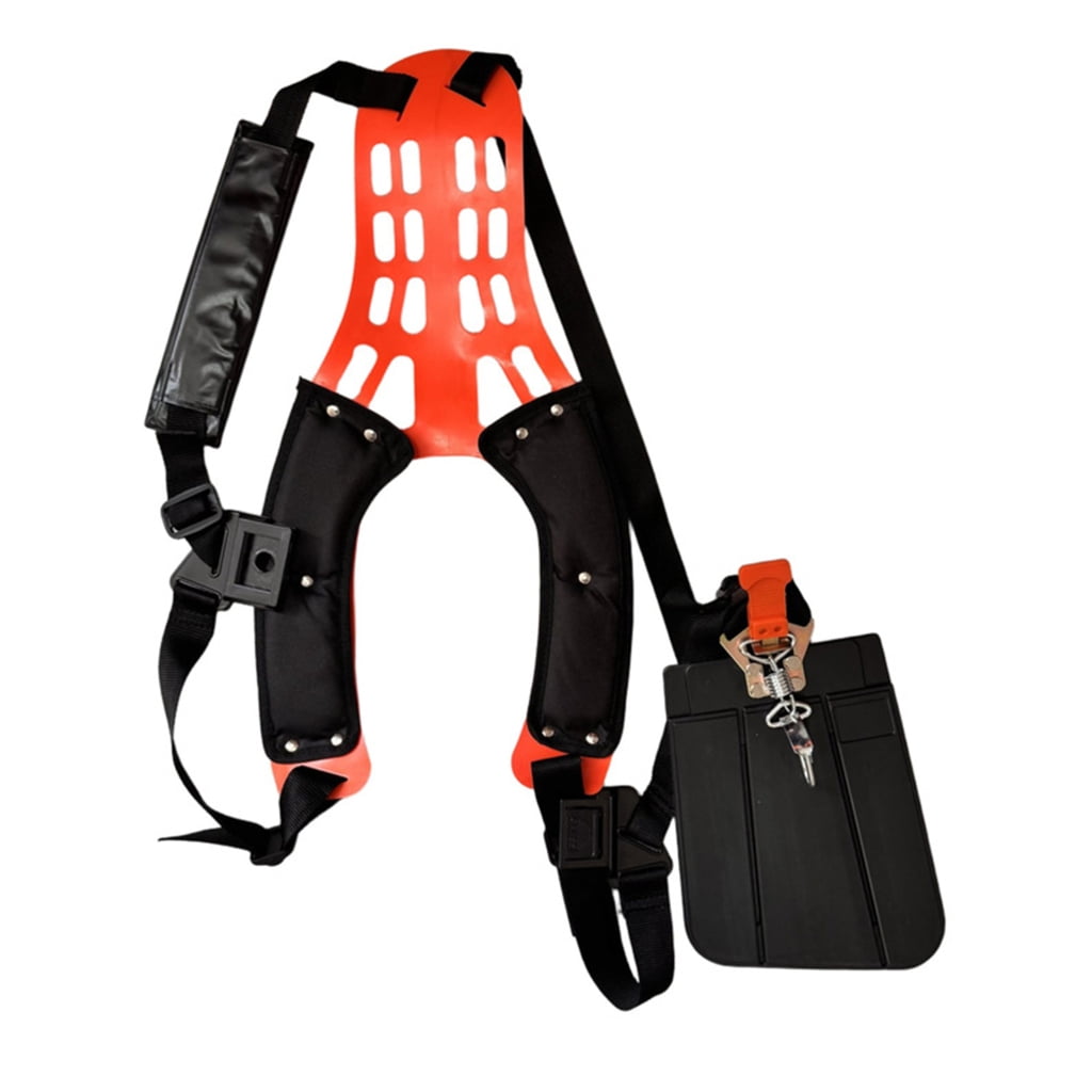 KCAHPAN Comfort Padded Belt Double Shoulder Strap Trimmer Shoulder ...