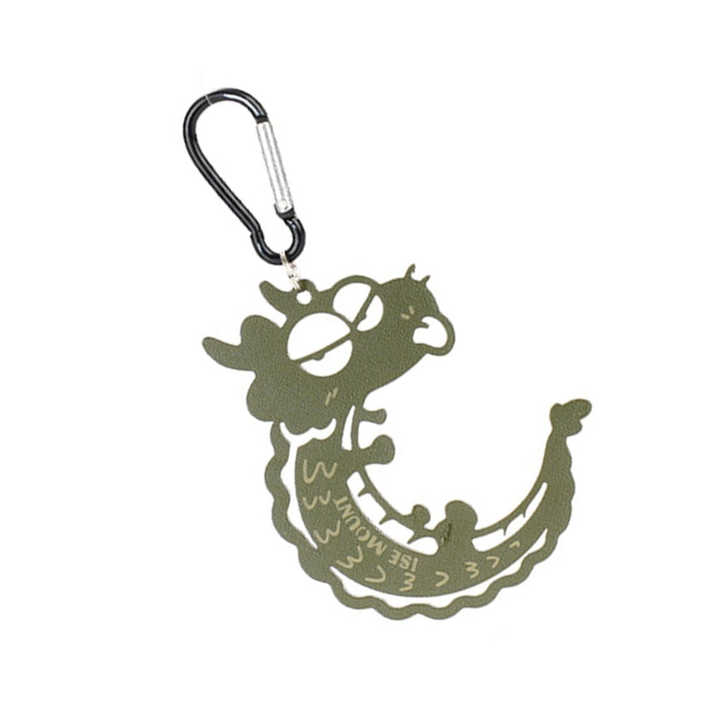 KCAHPAN Creative Pattern Hook Outdoor Detachable Hook Rusts proof ...