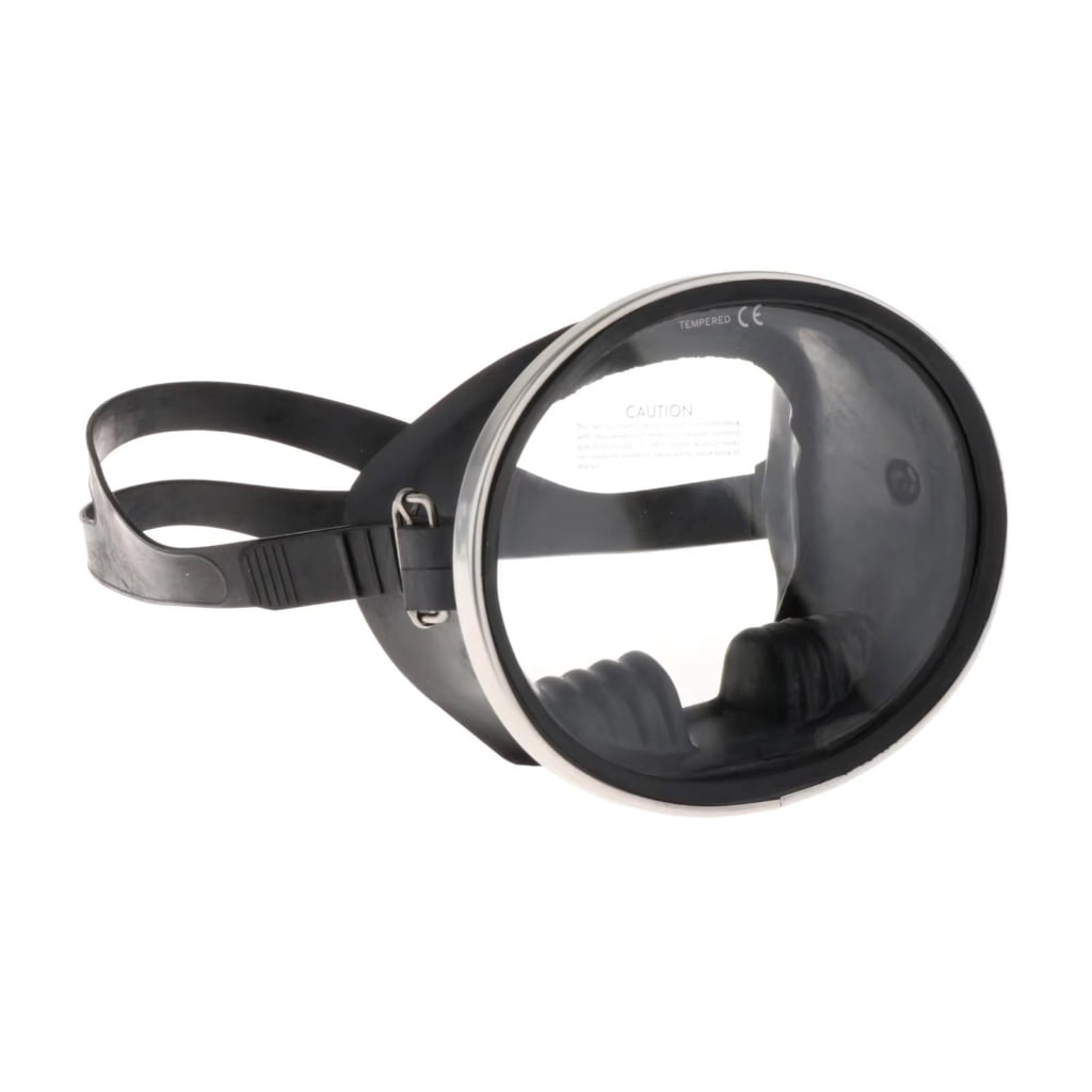 KCAHPAN Diving Mask Ovals Clear Panoramic Goggle Tempered Glass ...