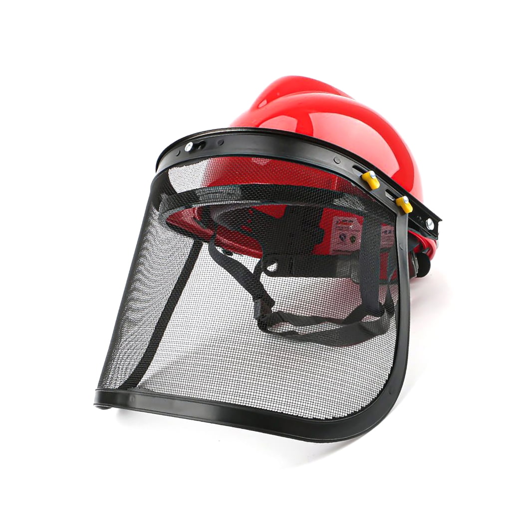 KCAHPAN Durability Steel Wire Visors Face Shield for Hard Hat ...