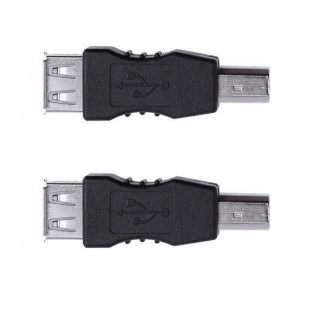 KCAHPAN Efficient USB to USB B Adapter Printer Adapter for Connecting ...