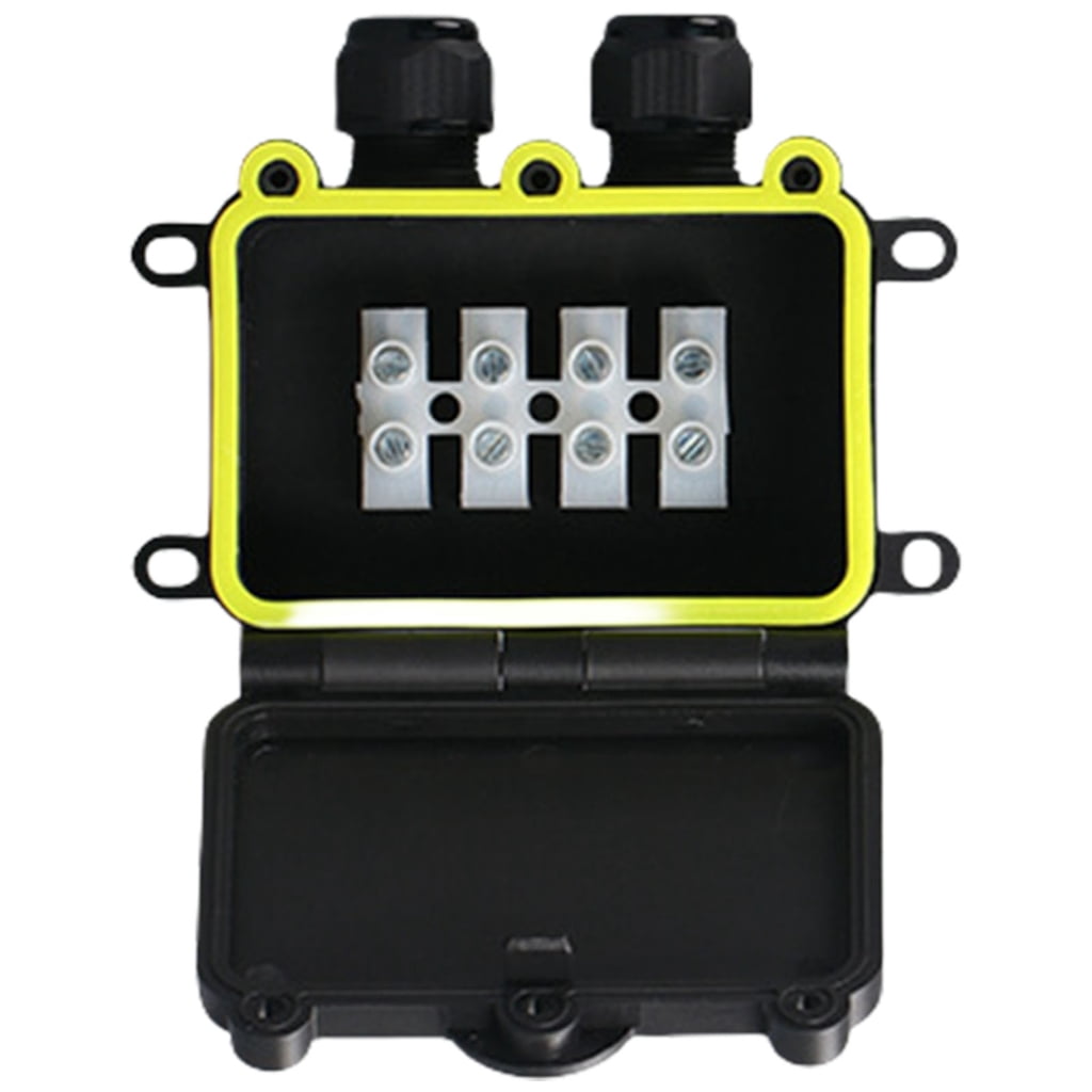 KCAHPAN Electrical Junction Box with Terminals Cable Connector ...