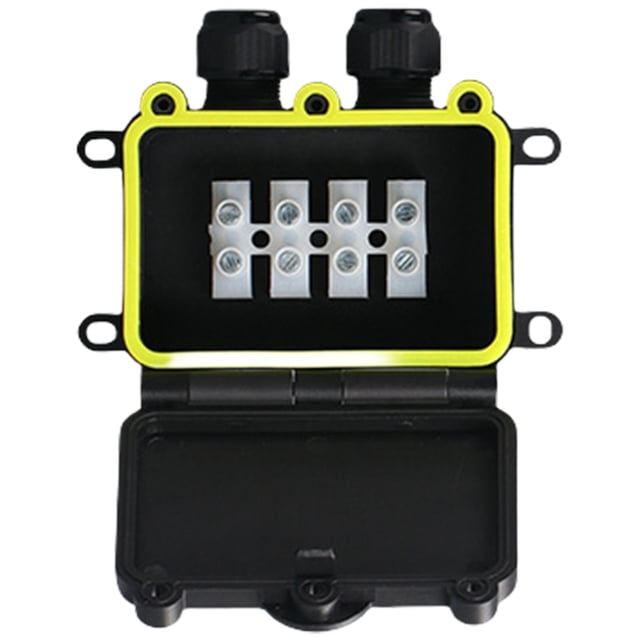 KCAHPAN Electrical Junction Box with Terminals Cable Connector ...