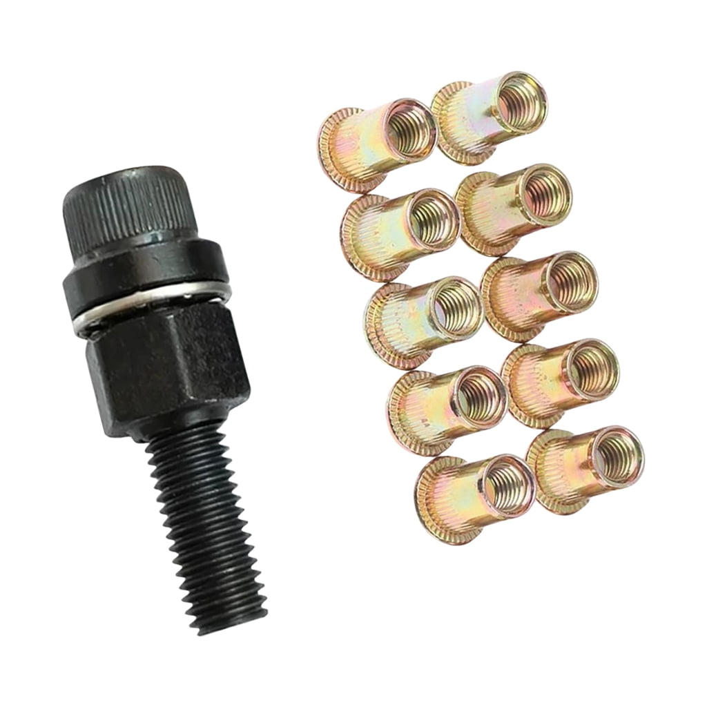 KCAHPAN Ergonomic Steel Rivets Nut Tool Nut Rivets Installer set for ...