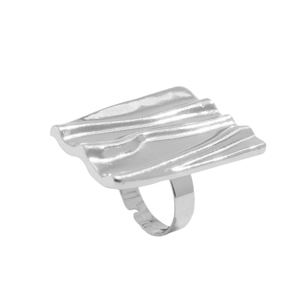 KCAHPAN Geometric Rings Statement Rings Hand Jewelry Opening Rings ...