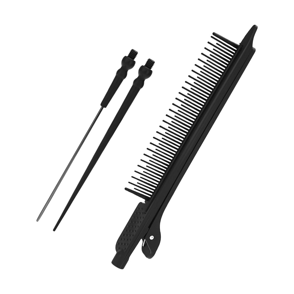 KCAHPAN Hair Sectioning Clips Comb Parting Comb Balayage Board Hair ...