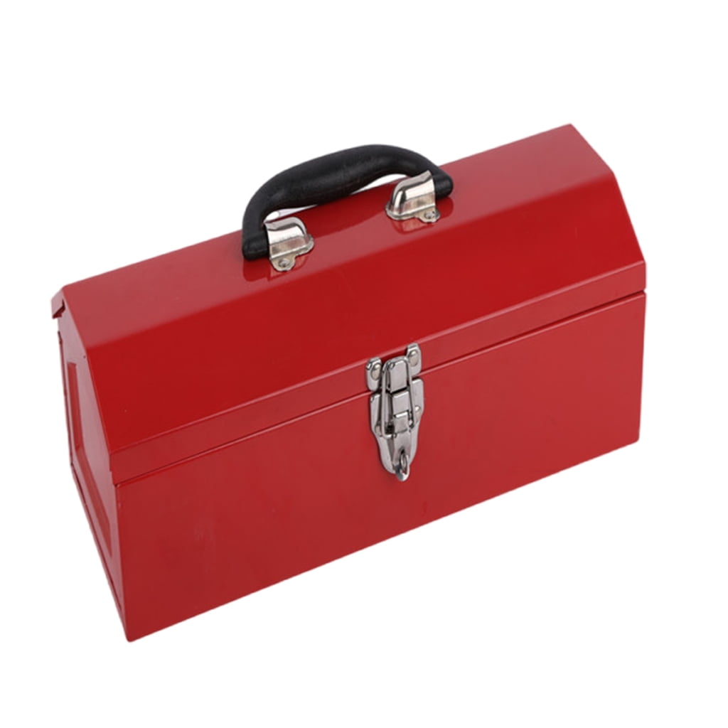 KCAHPAN Hand Carry Red Tool Carriers Hip Roof Style Box for Efficient ...