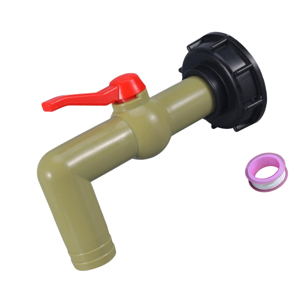 KCAHPAN Heavy Duty IBC Tank Connector Reinforced Thread Outlet Tap for ...