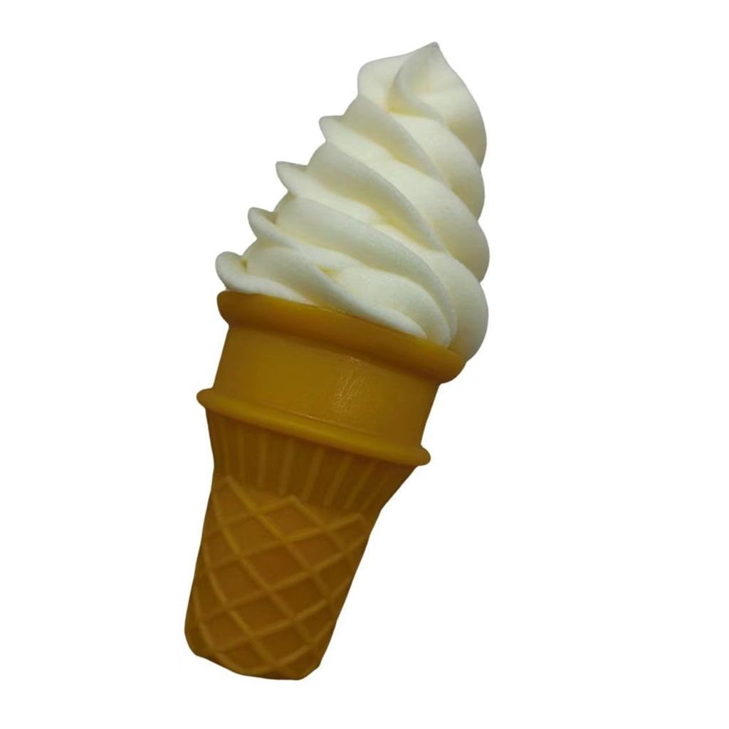 KCAHPAN Ice Cream Model Ice Cream Cone Model Toy Simulation Food ...