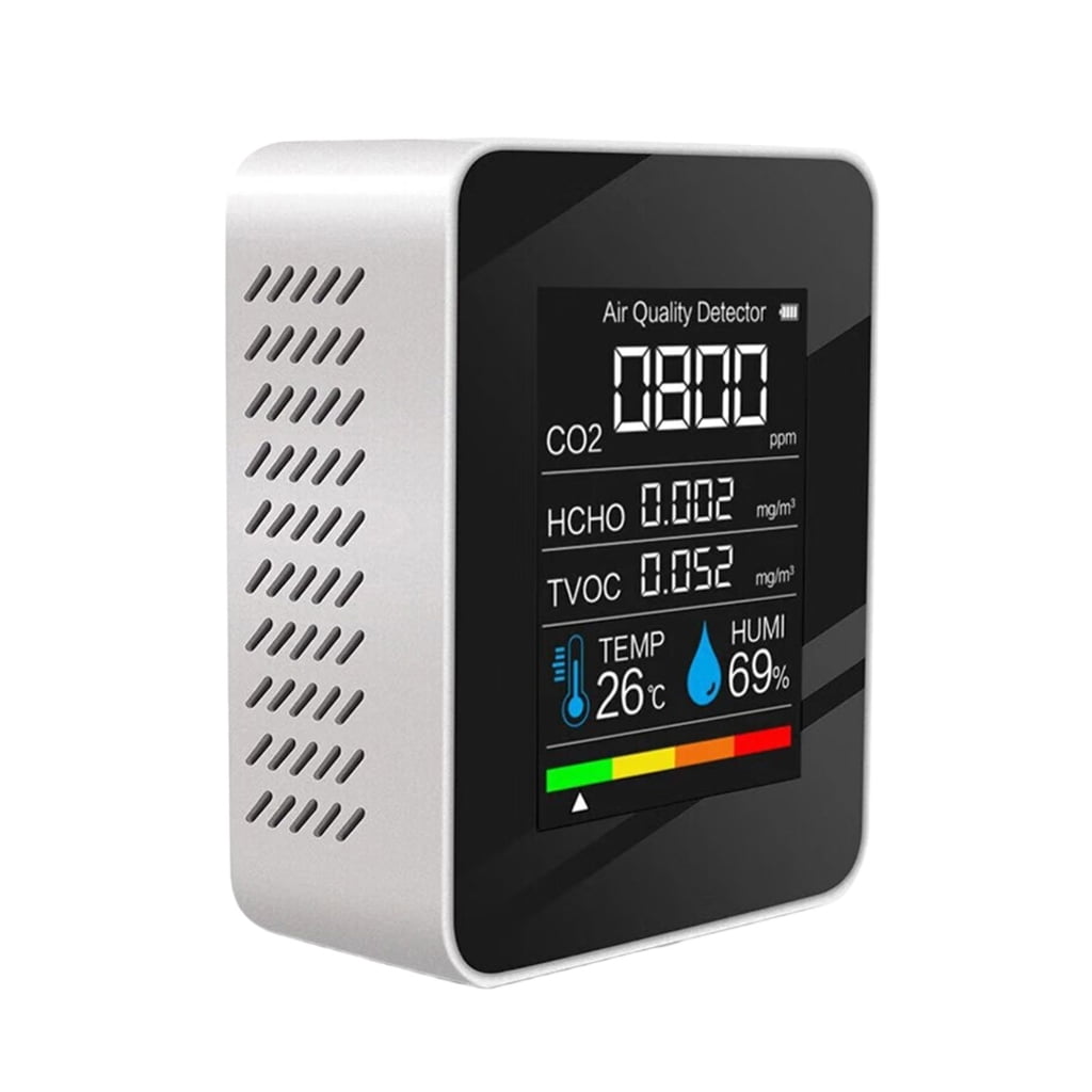 KCAHPAN Indoor Air Quality Sensors Detection Temperature Humidity ...