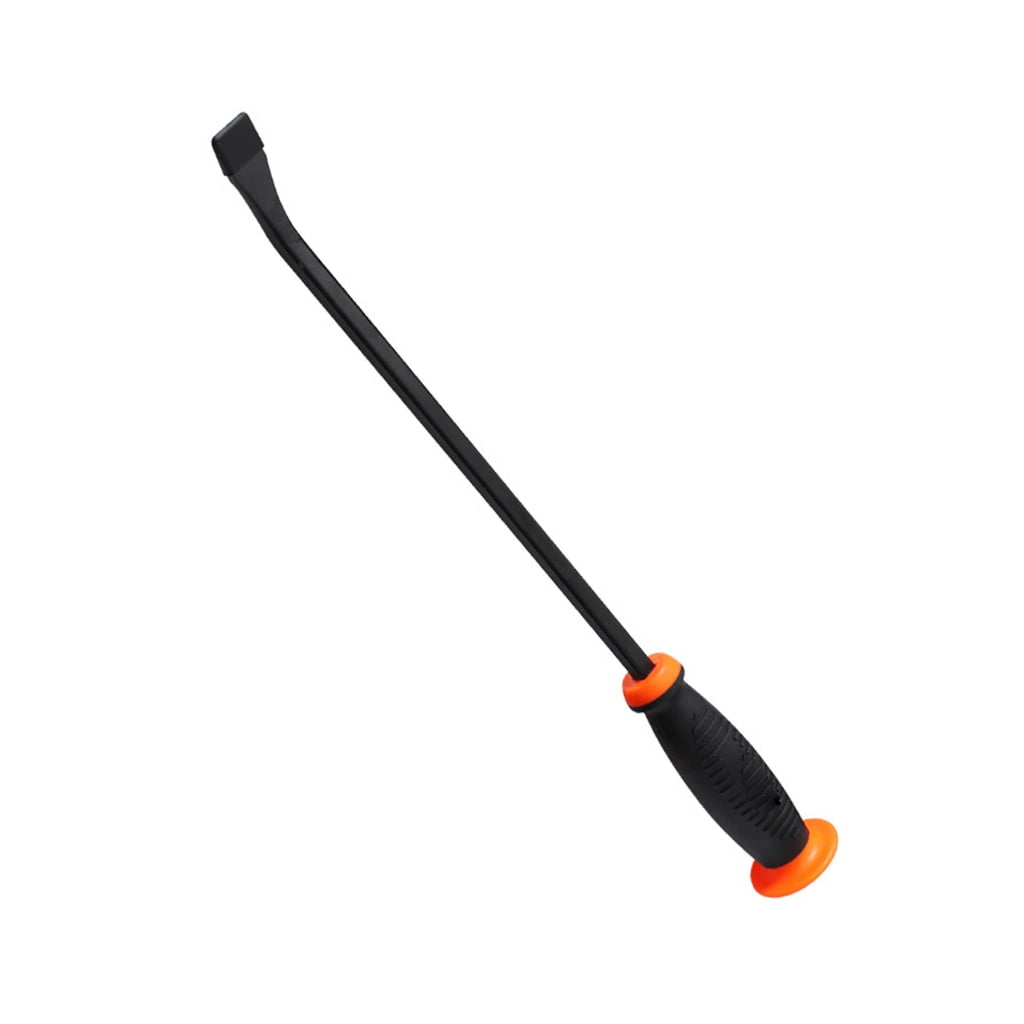 KCAHPAN Industrial Steel Pry Bar with Bent Head Angled Tip and Antislip ...