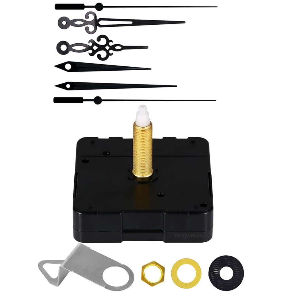 KCAHPAN Long Shafts Quartzs Wall Clock Movement Engineered for High ...