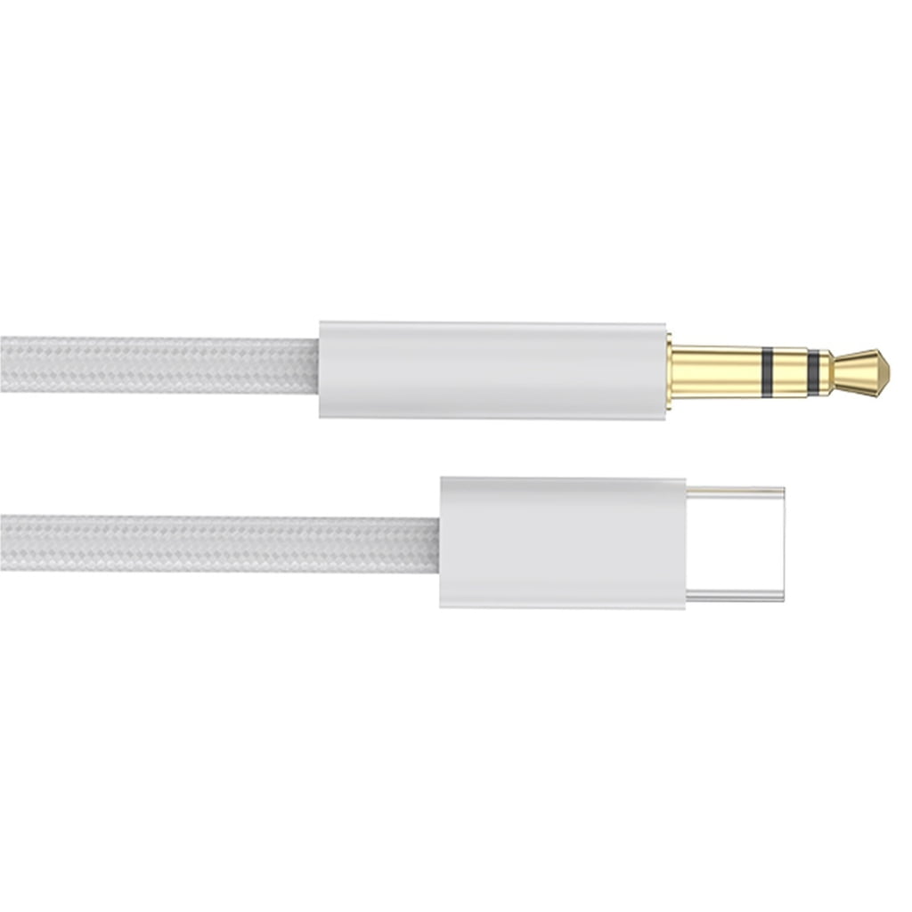 KCAHPAN Mobile Car Cable Connection Wire Type C to 3.5mm HiFi Digital ...