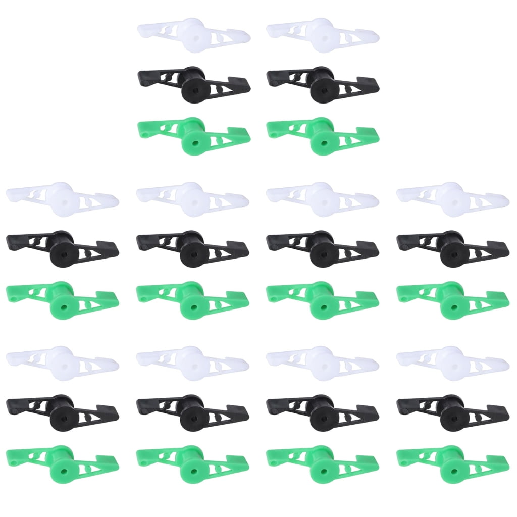 KCAHPAN Plastic Plant Training Clips with 360 Rotation Bendable Garden ...