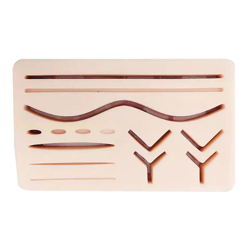 KCAHPAN Practice Training Reusable Surgical Suture Pad PVC Suturing Pad ...