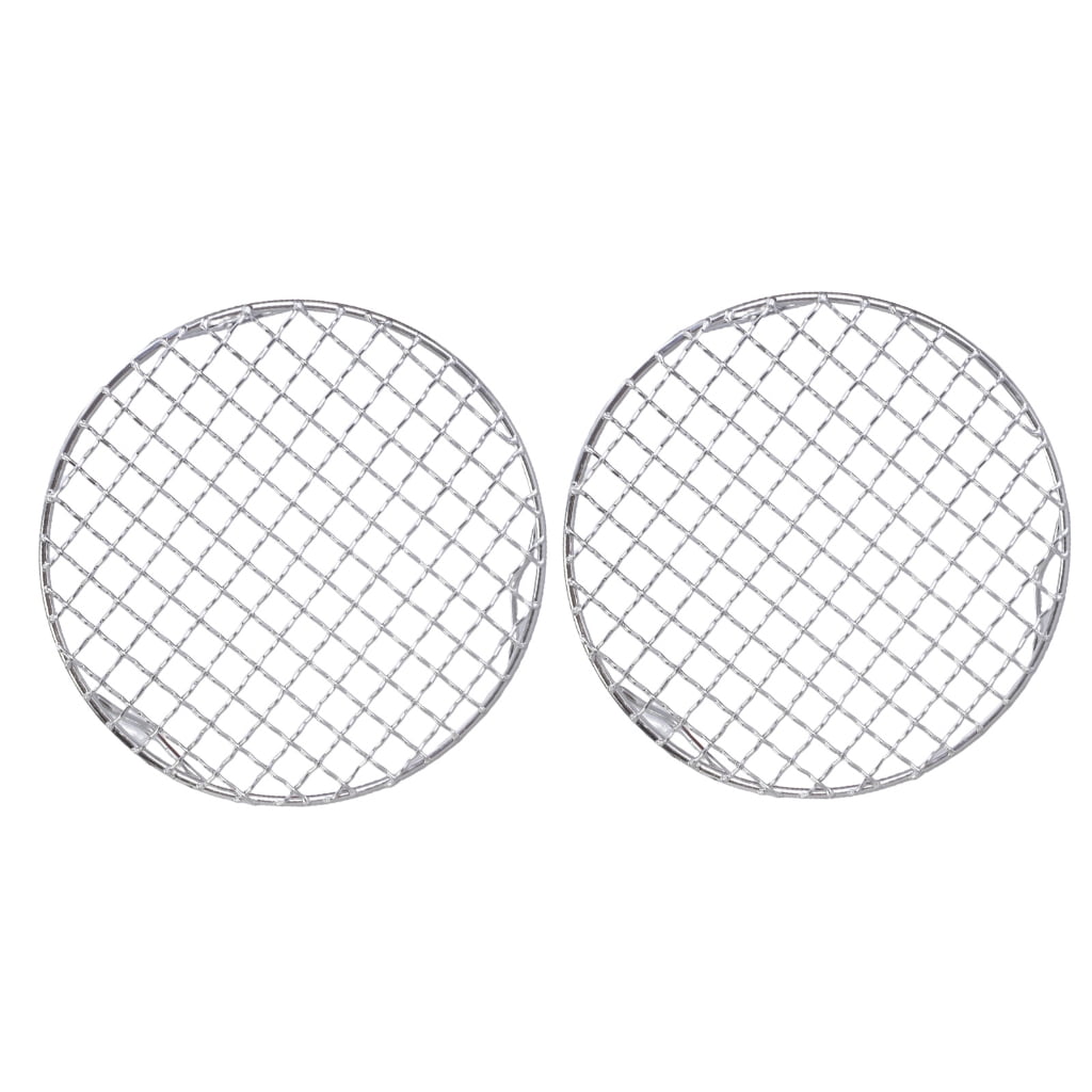 KCAHPAN Professional Stainless Steel Round Rack Oven Grills Sheet Bread ...