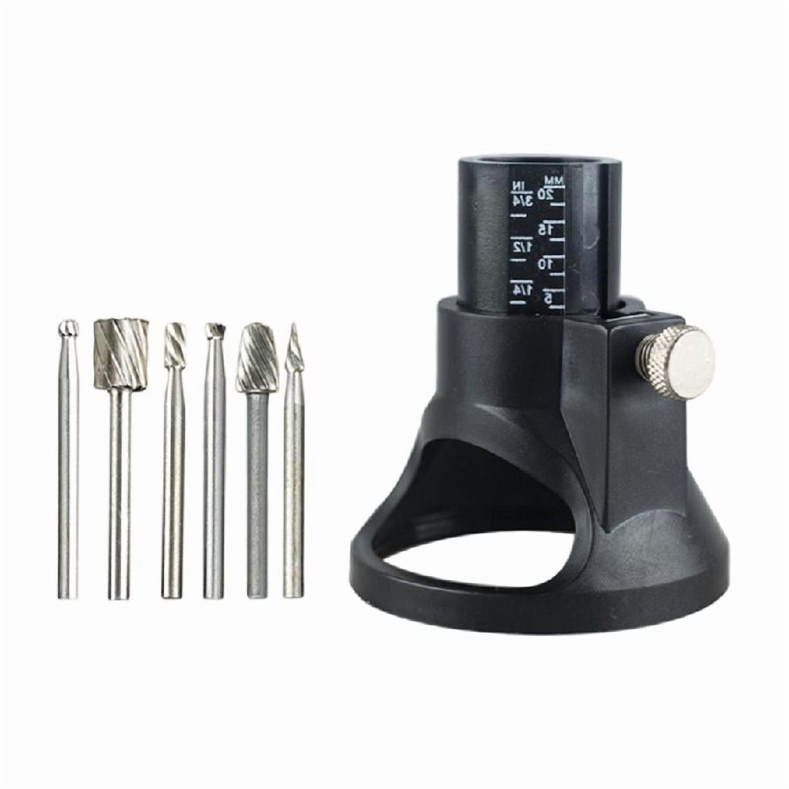 KCAHPAN Rotary Router Milling Cutter Guide Attachment Twist Drill Bit ...