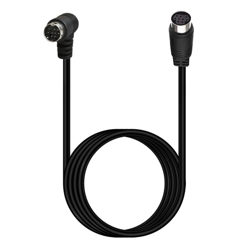 KCAHPAN S Video 9Pin Cable Wire Male to Female mini DIN 9pins S-video ...